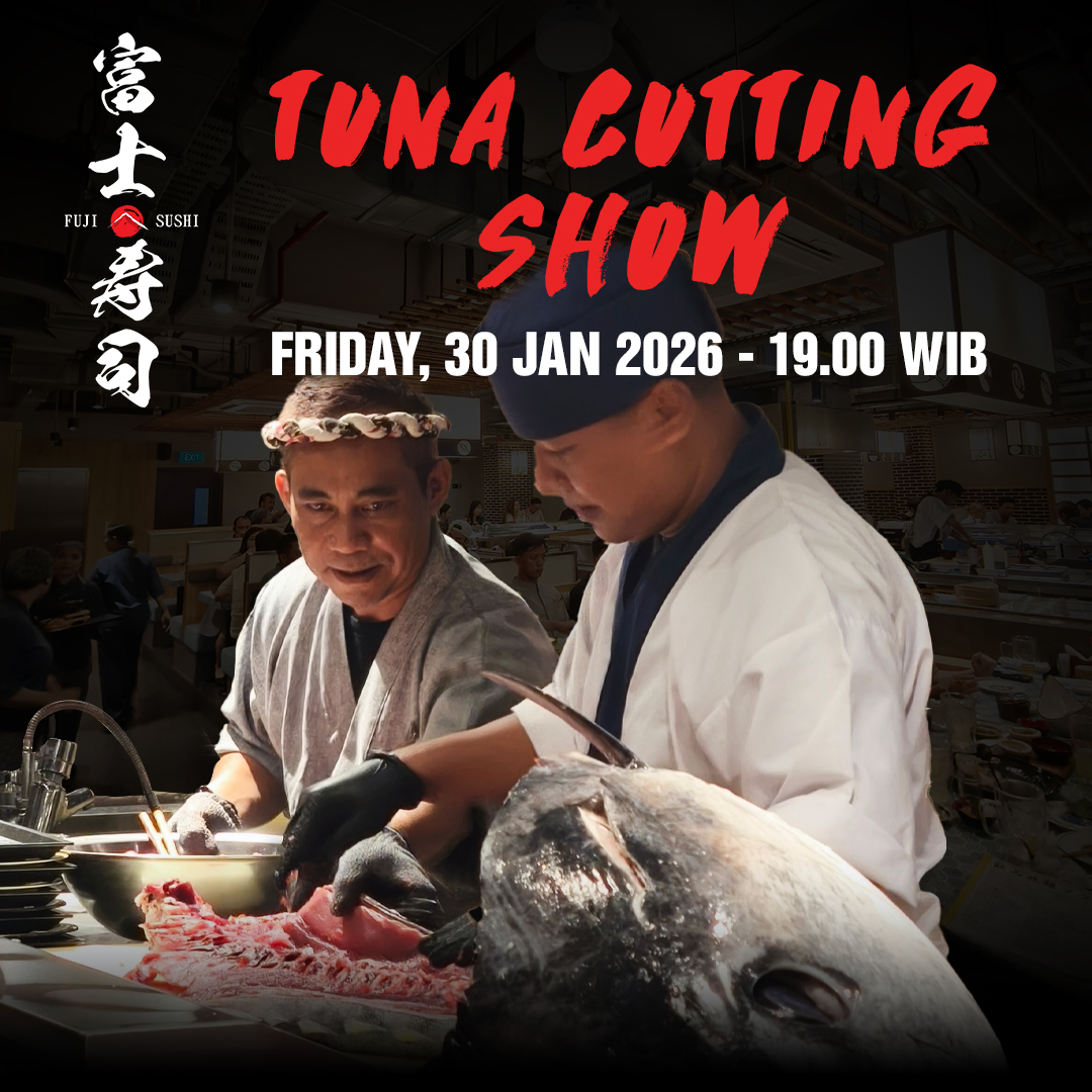 TUNA CUTTING SHOW - Fuji Sushi